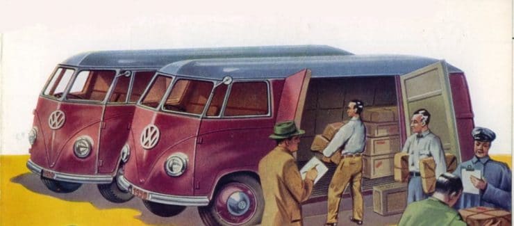 La camionnette Volkswagen - Doc Combi 1950
